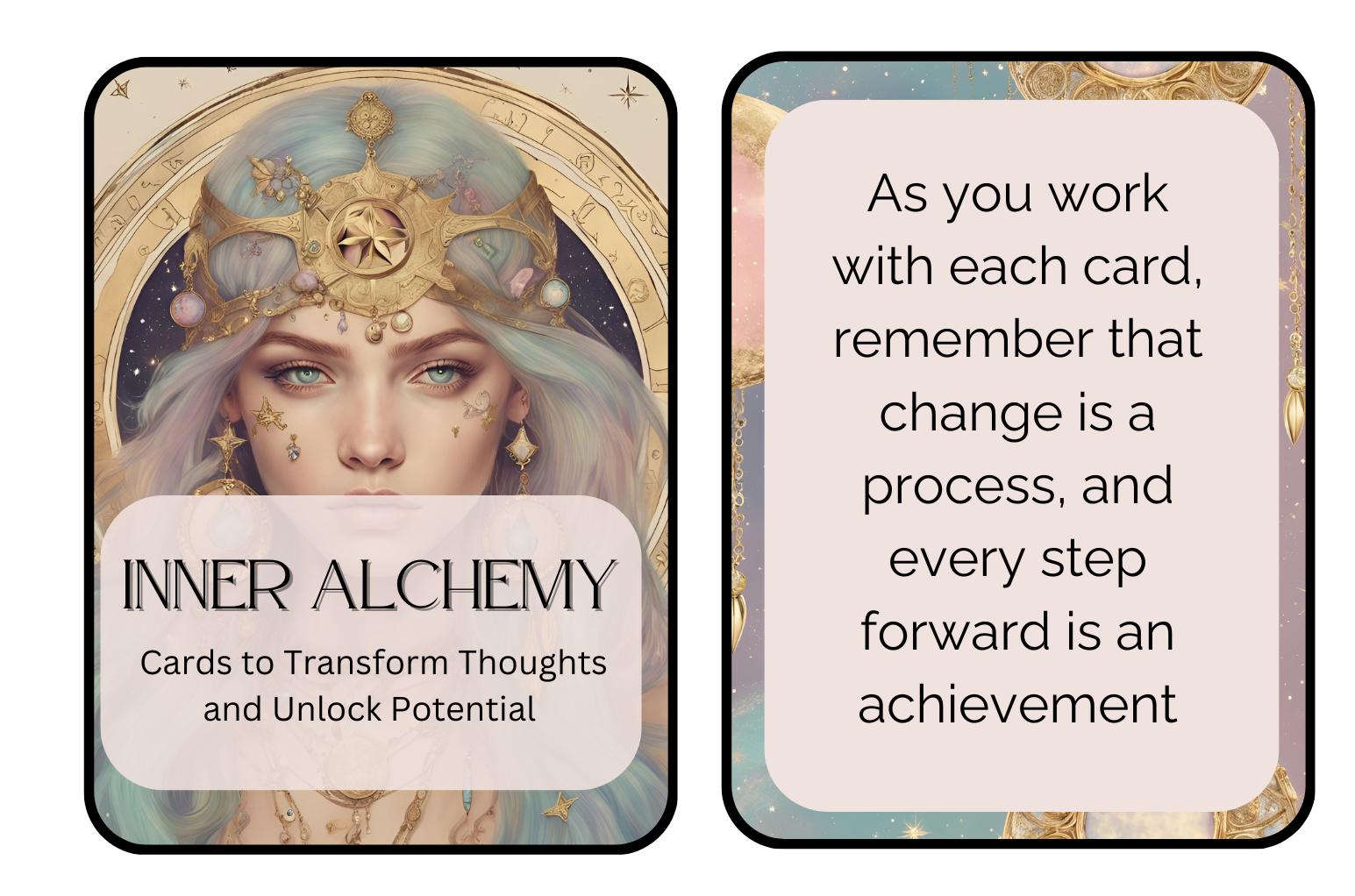 Inner Alchemy Guidebook & Cards - Etsy