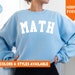 Math Sweatshirt Math Hoodie Math Teacher Sweatshirt Math Tutor Crewneck ...