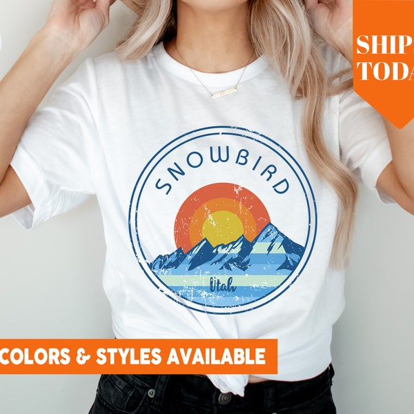 Snowbird Tshirt - Etsy