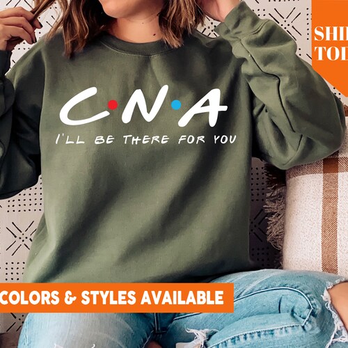 CNA Sweatshirt Certified Nursing Assistant Nurse - Etsy