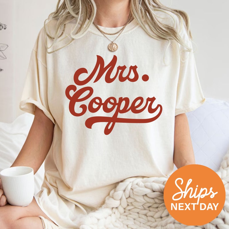 Mrs Shirt - Etsy