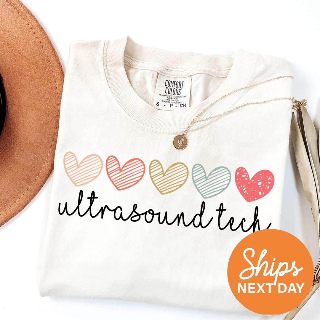 Ultrasound Tech Shirt, Ultrasound Technologist Tshirt, Sonography ...