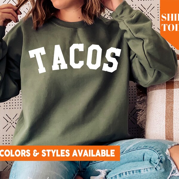 Tacos Hoodie - Etsy