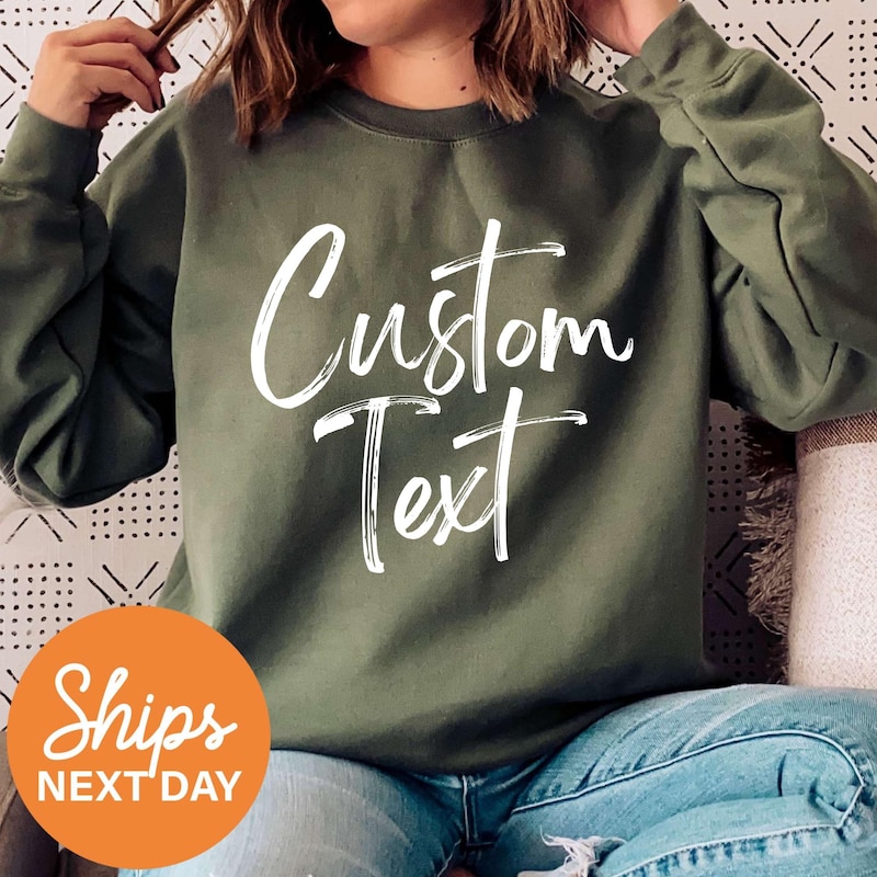 Personalized Sweatshirts - Etsy