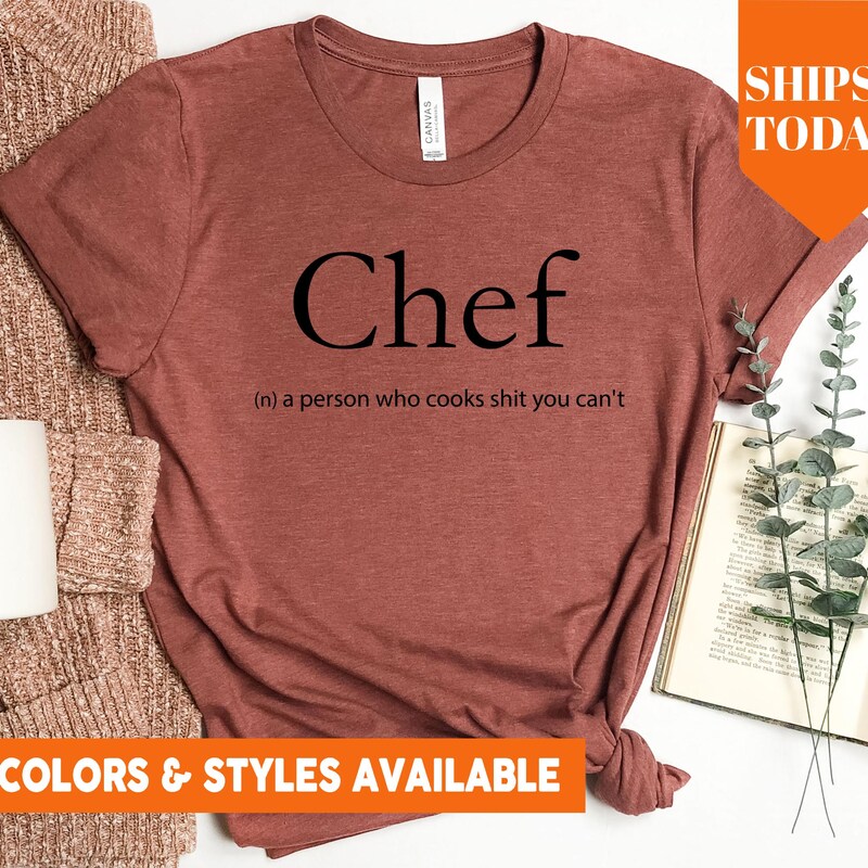 Chef Tshirt - Etsy