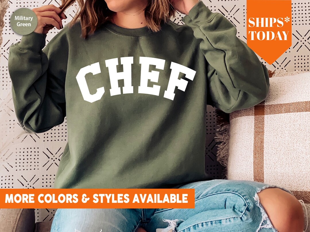 Chef Sweatshirt Cooking Sweatshirt Culinary Student Crewneck Culinary ...