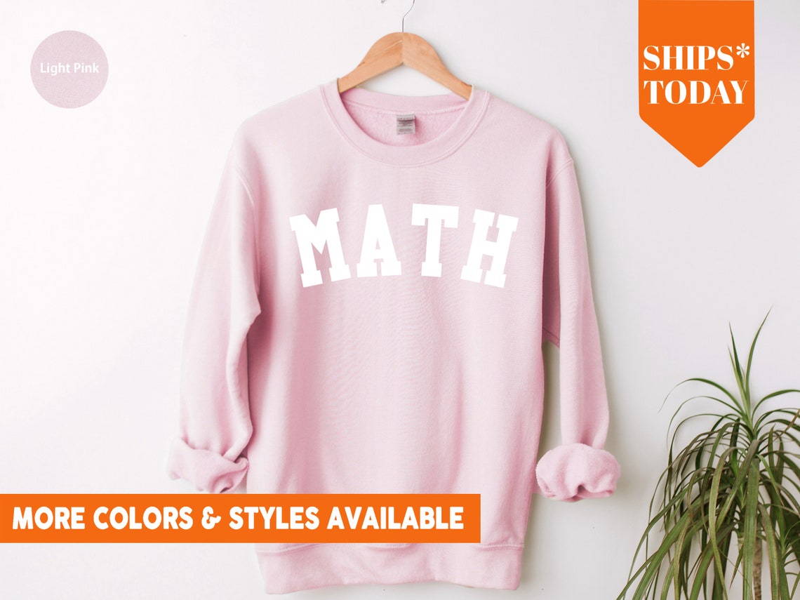 Math Sweatshirt Math Hoodie Math Teacher Sweatshirt Math - Etsy