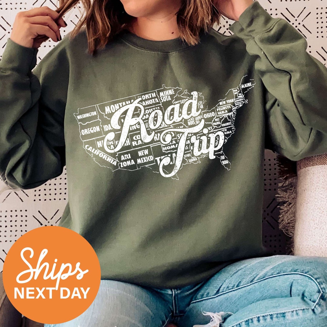 Road Trip Sweatshirt, Family Road Trip Sweatshirts, Sisters Road Trip ...