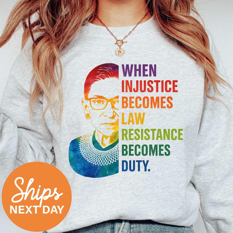 Rbg Sweatshirt - Etsy