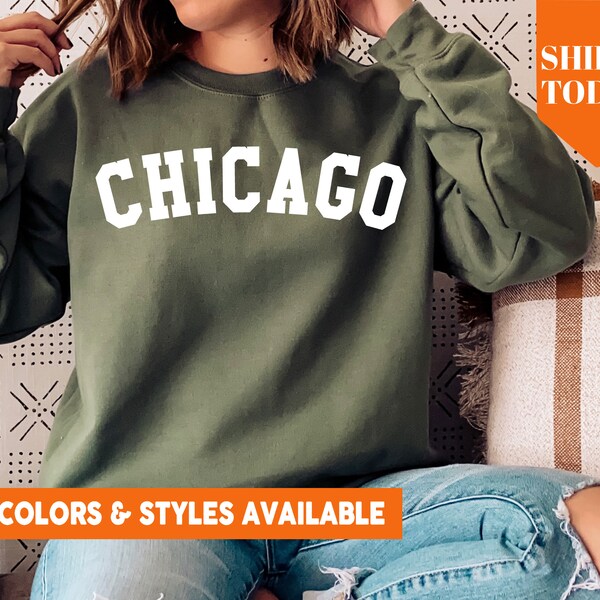 Chicago Sweatshirt - Etsy