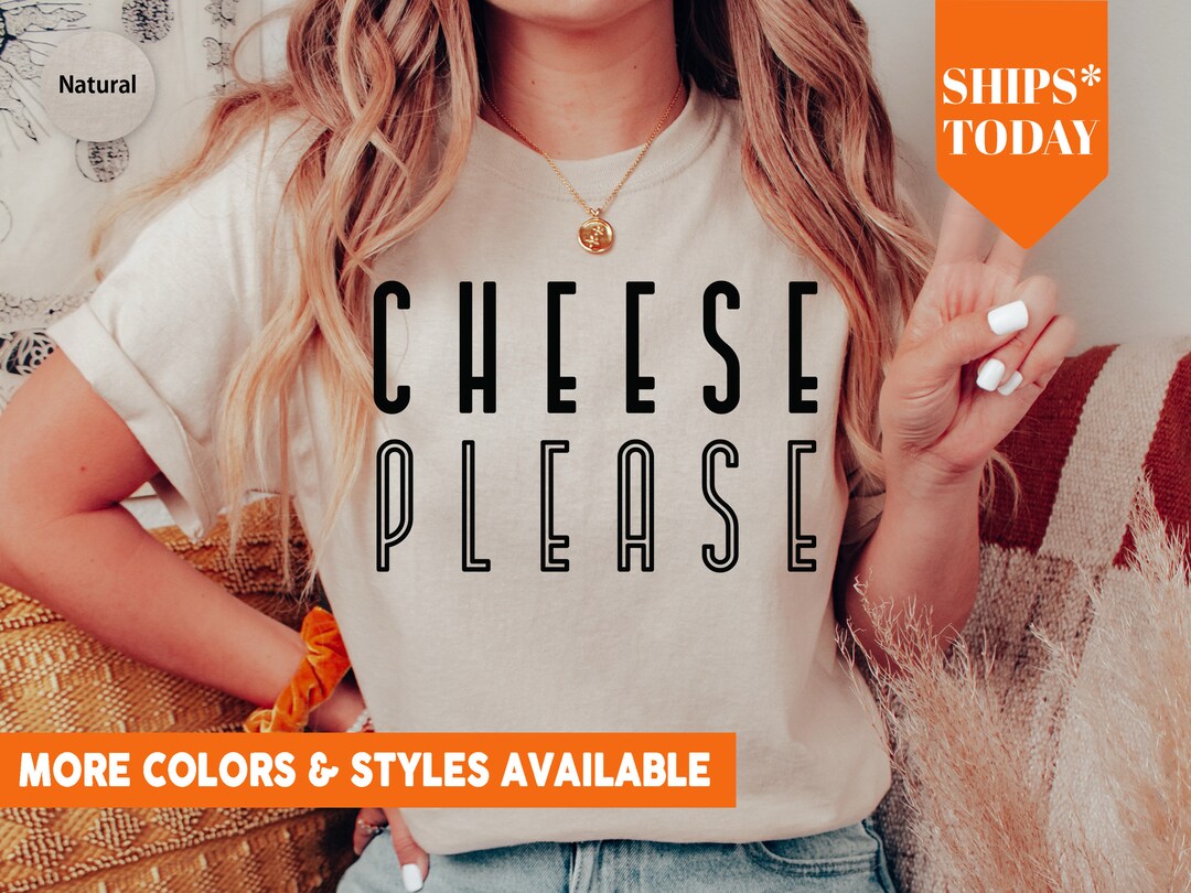 Cheese Please Shirt Long Sleeve Cheese Tshirt Cheese Lover Shirt Gift ...