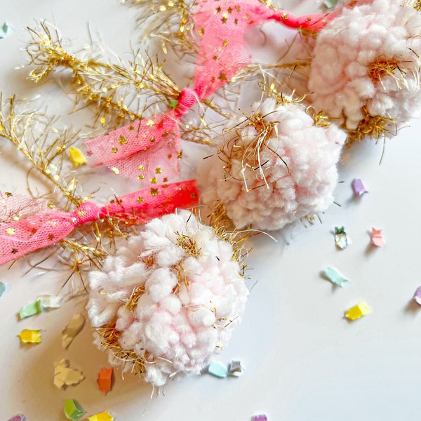 Yarn Pom Poms - Etsy