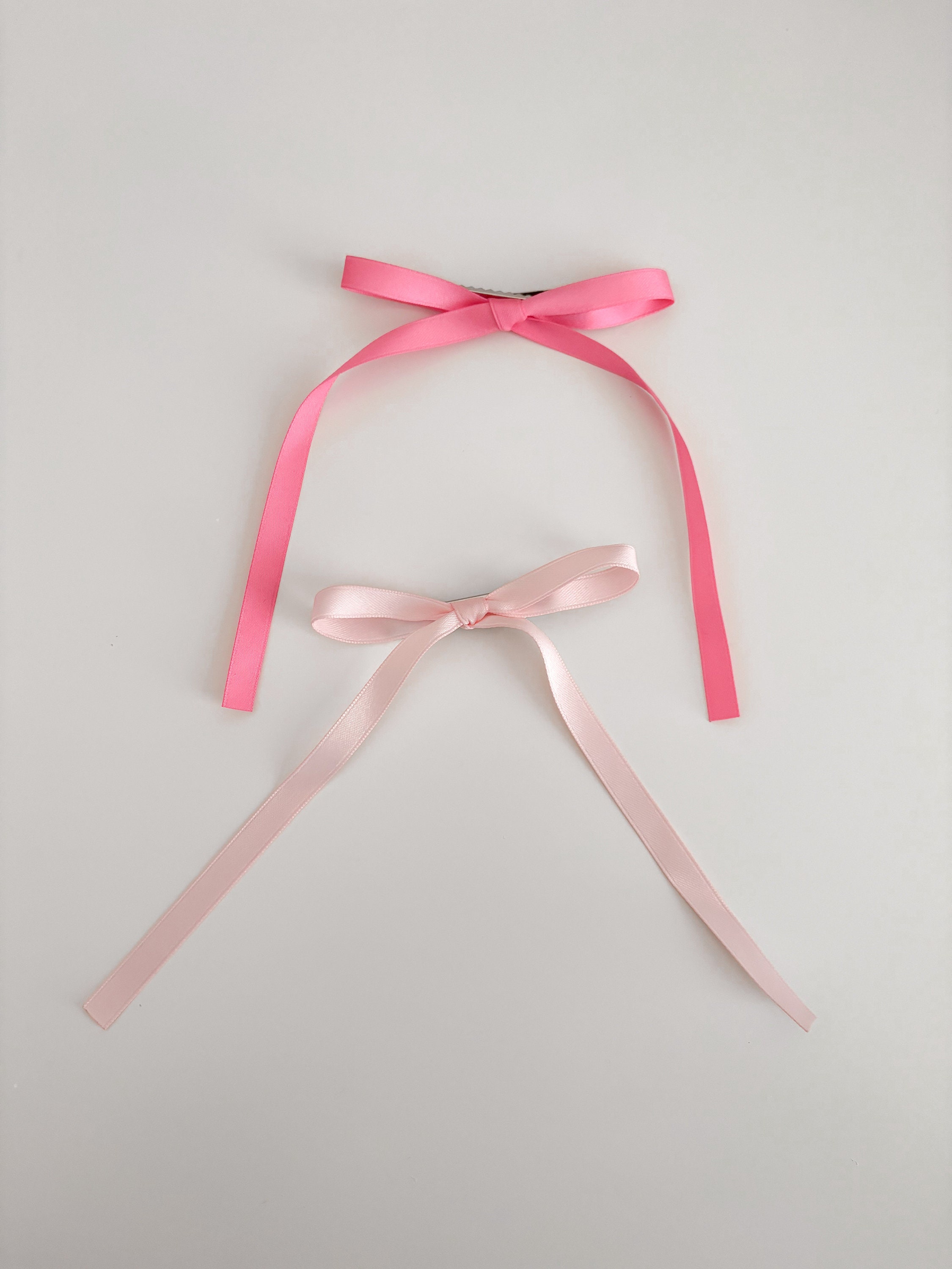 Coquette Hair Bows Pink Bows Pink Hair Bows Pink Babe - Etsy