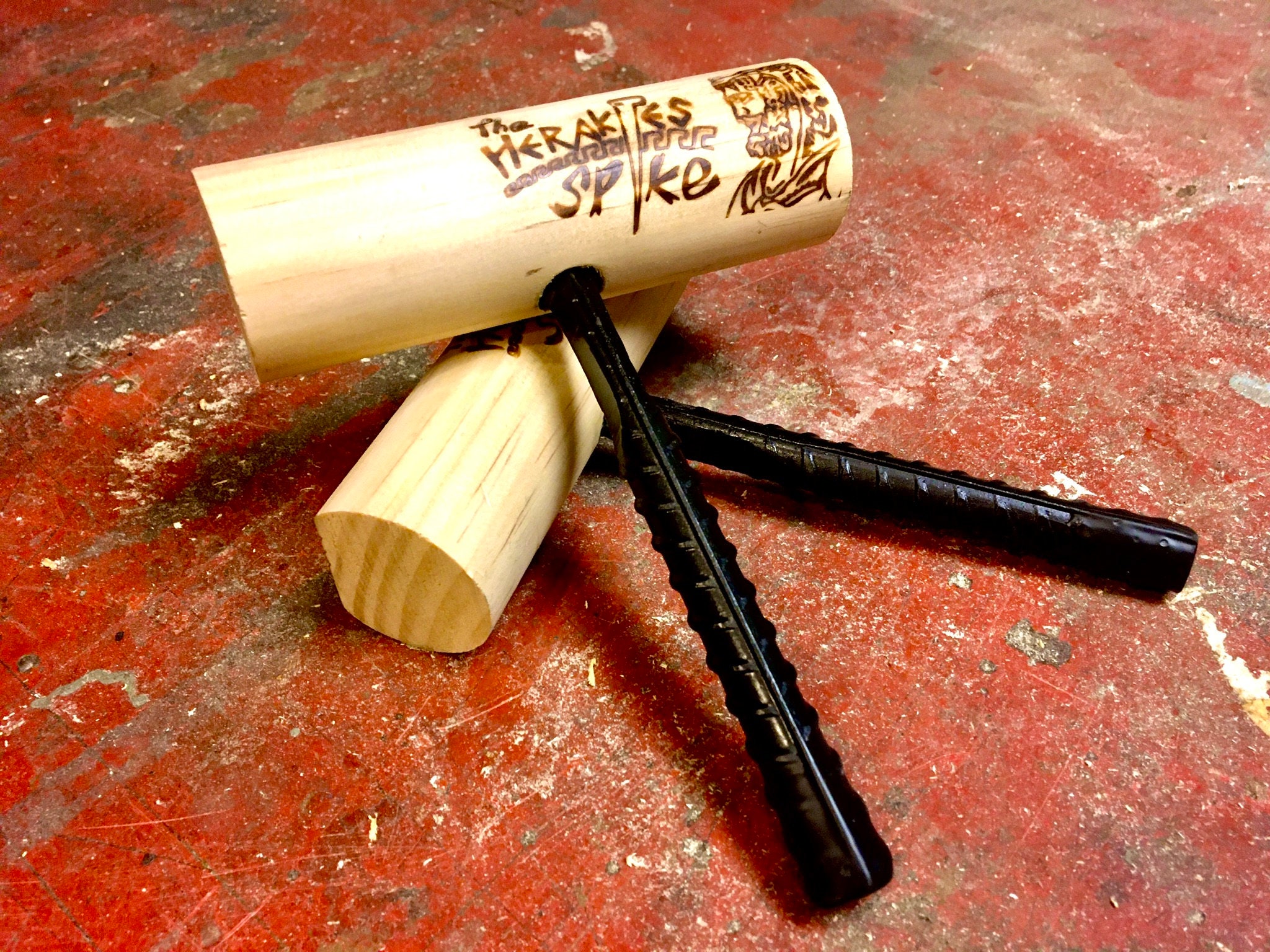 The Herakles Push-up Spike - Etsy