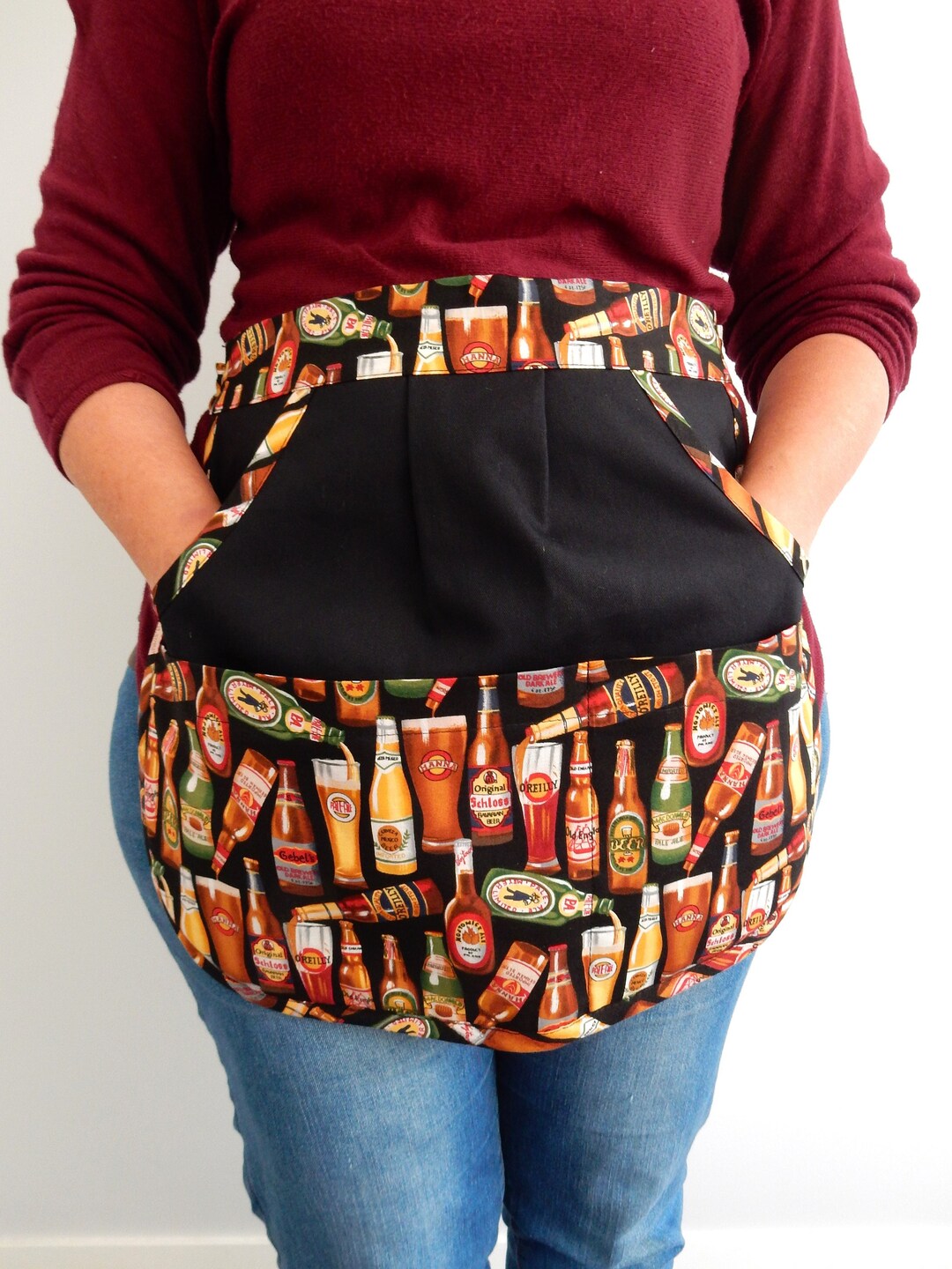 Utility & Peg Apron, Universal Apron, Pockets, Beer Lover, Ale, BBQ ...