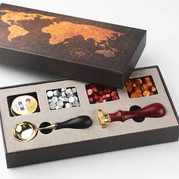 Wax Seal Stamp Letter Set - Etsy