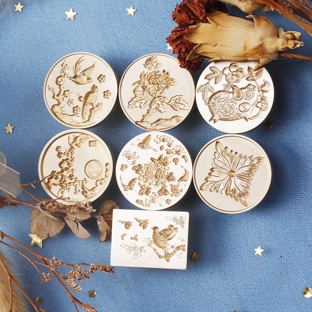 Wax Seal Stamps-embossed Pop-up Stamps Personalized Stamps - Etsy