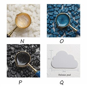 Cloud Wax Particles 15 Color Matte Solid Color Wax Beads Wax Seal ...
