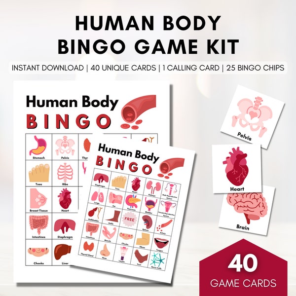 Human Anatomy Printable - Etsy