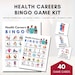 Falls Prevention BINGO Game, Falls Injury Prevention Strategy, Seniors Wellness Game ...