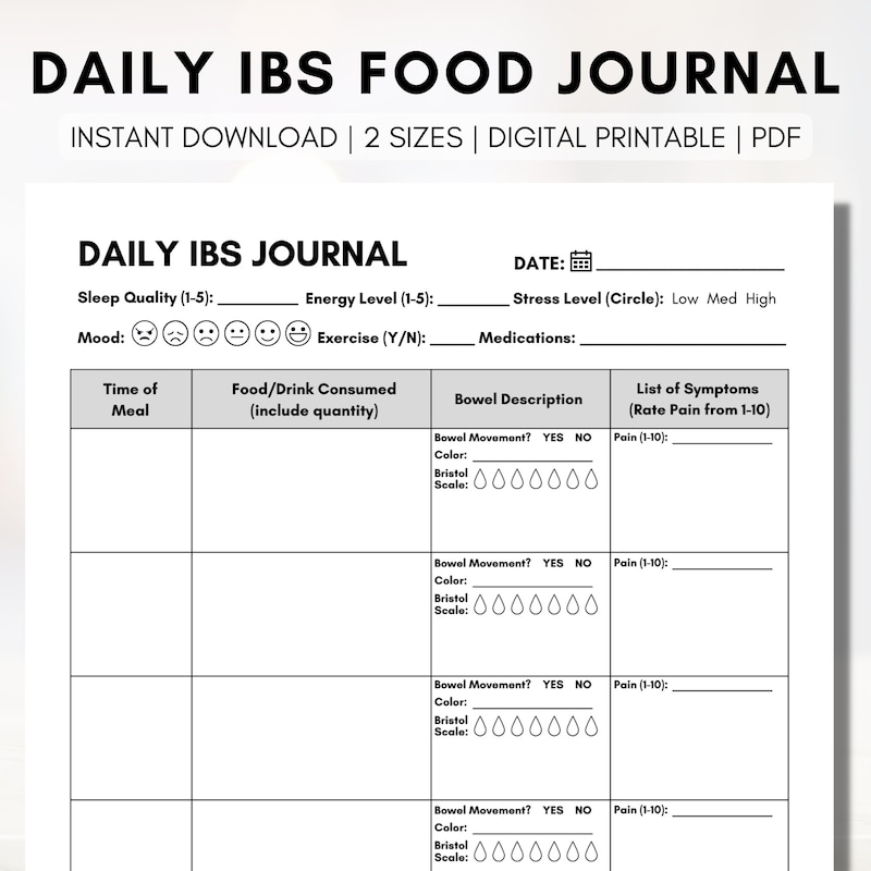 Food Journal - Etsy