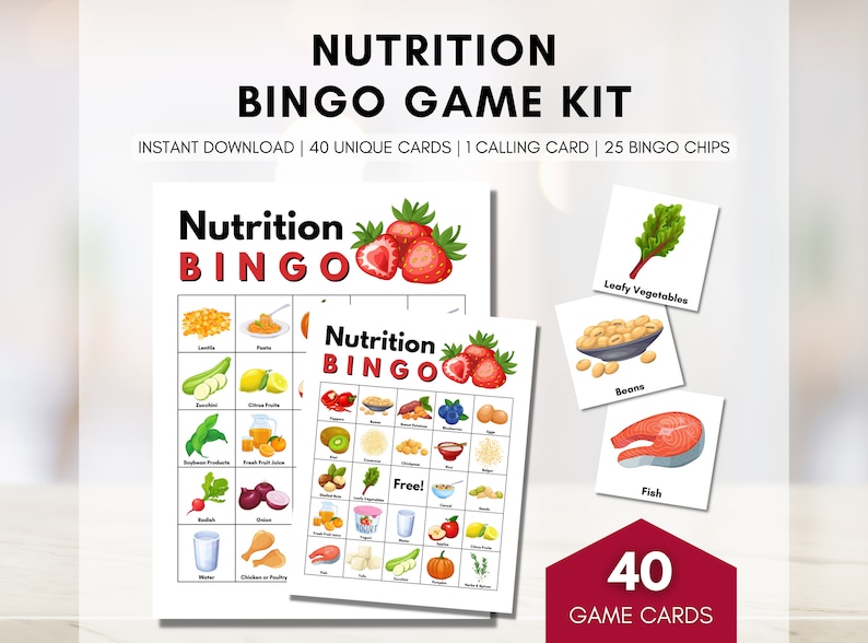 Juego BINGO de Salud Nutricional, Educación del Paciente sobre ...