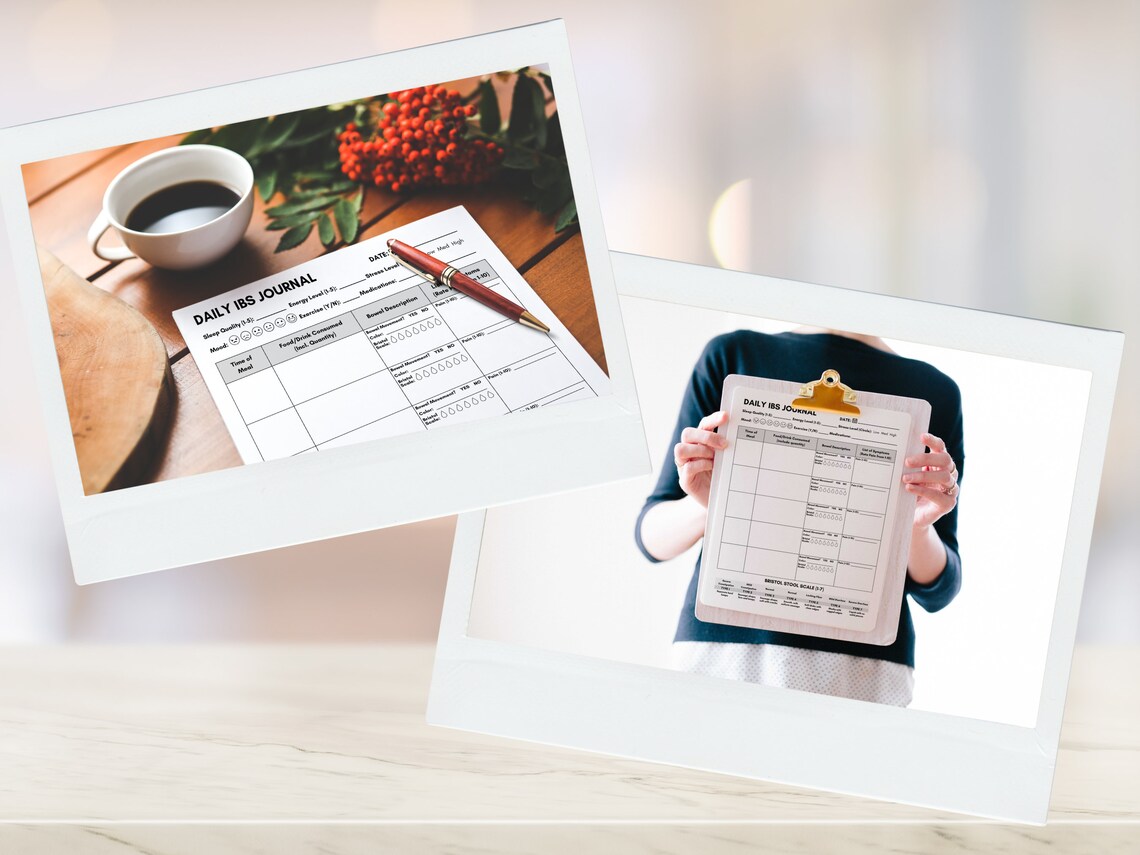 IBS Food Journal, Daily IBS Symptom Diary, Irritable Bowel Syndrome ...