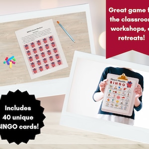 Heart Health BINGO Game, Cardiac Bingo, Health Games, Heart Disease Prevention, Patient ...