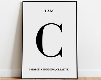 I Am Creative Poster - Etsy