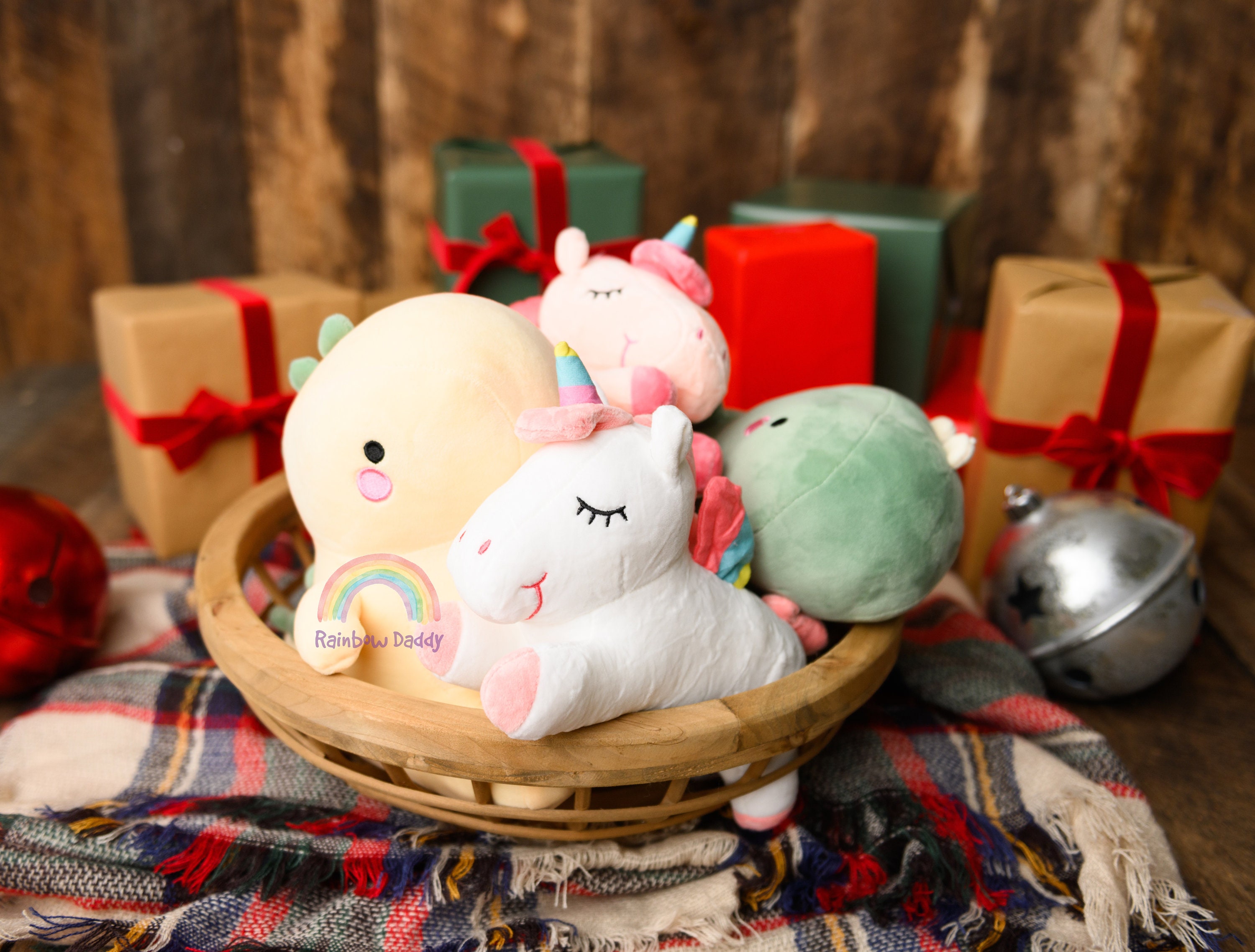 Yellow Personalized Dinosaur Plush With Bonus Gift, Dinosaur Stuffed ...