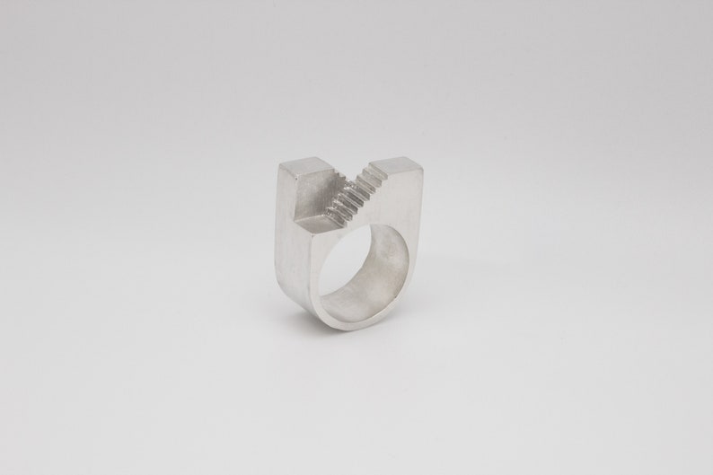 Stair Ring 925 Silver - Etsy