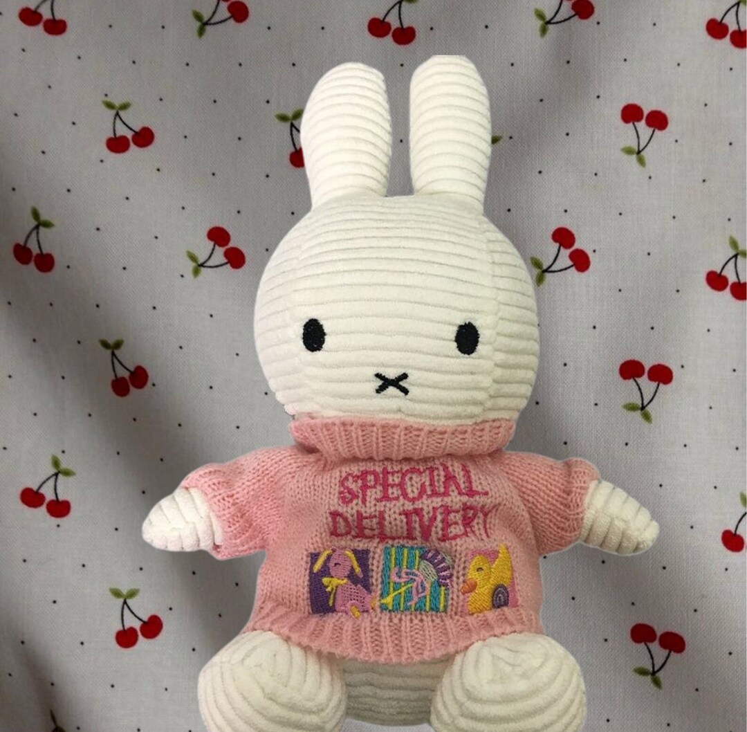 Miffy Plush With Sweater - Etsy Canada