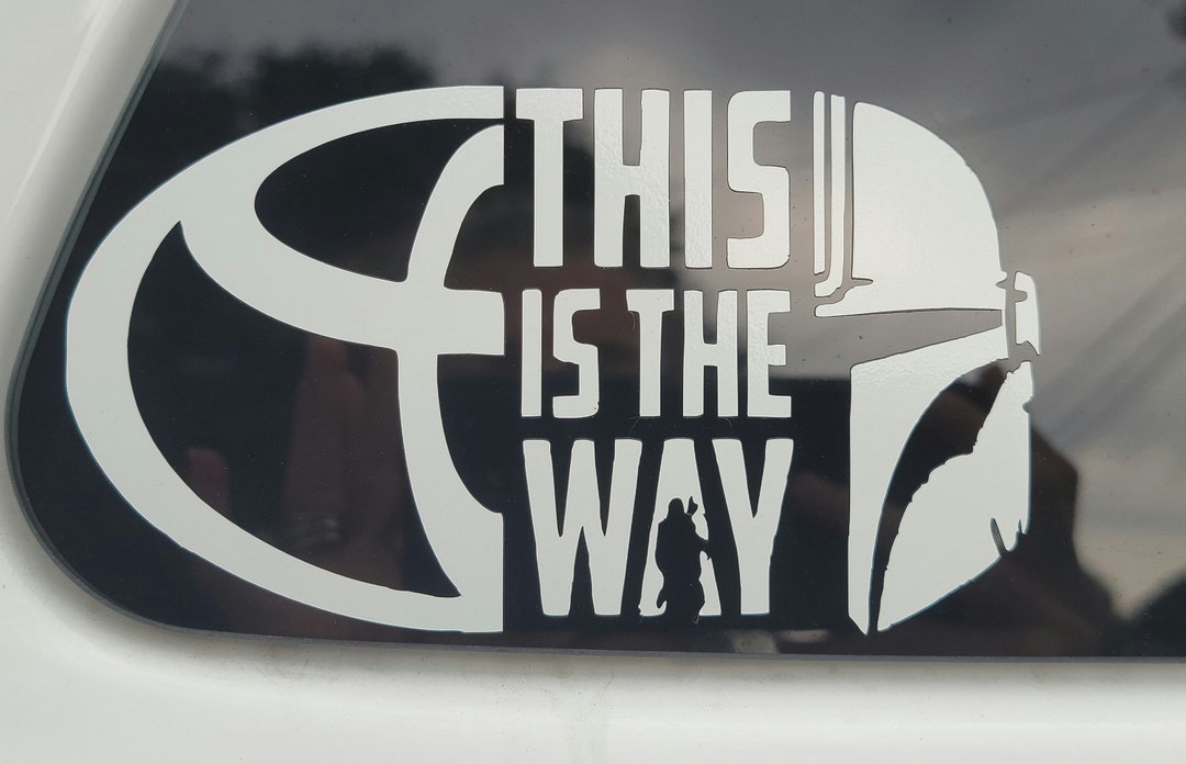 This is the Way Decal - Etsy