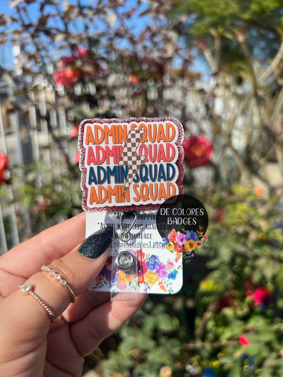 Admin Squad Badge Coworker Gift Office Staff Badge - Etsy