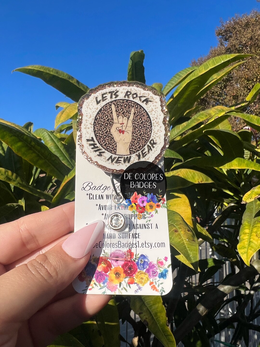 New Year's Badge, Let's Rock This New Year Badge Reel, 2024 Badge Reel ...