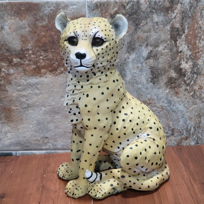 Cheetah Figurines - Etsy