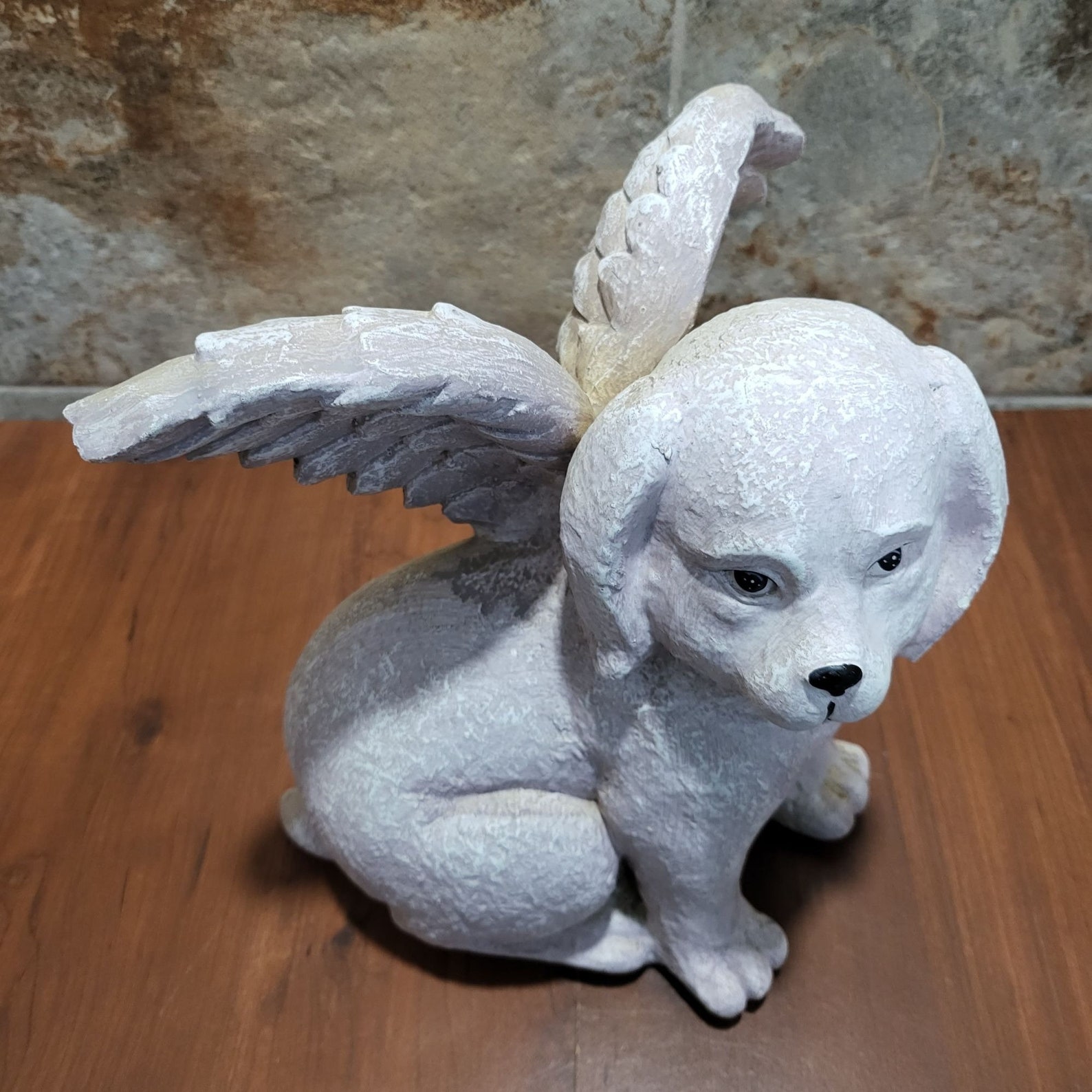 Angel Puppy Dog With Wings Memorial Statue Home Garden Decor - Etsy