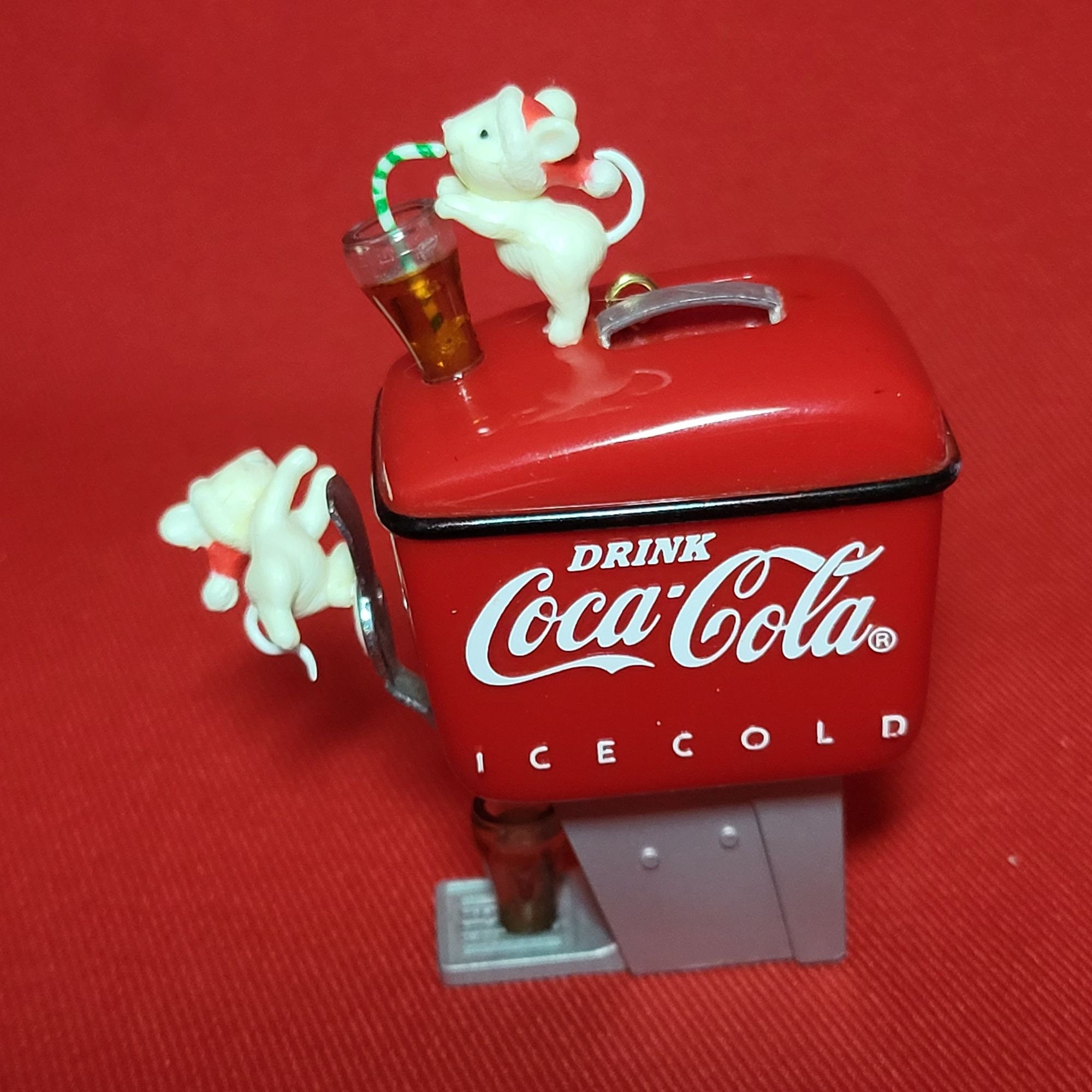 Coca Cola Enesco Have a Coke and a Smile Mice Christmas - Etsy