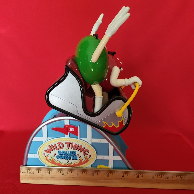 M & M Wild Thing Roller Coaster Dispenser Classic Collectible 2nd ...