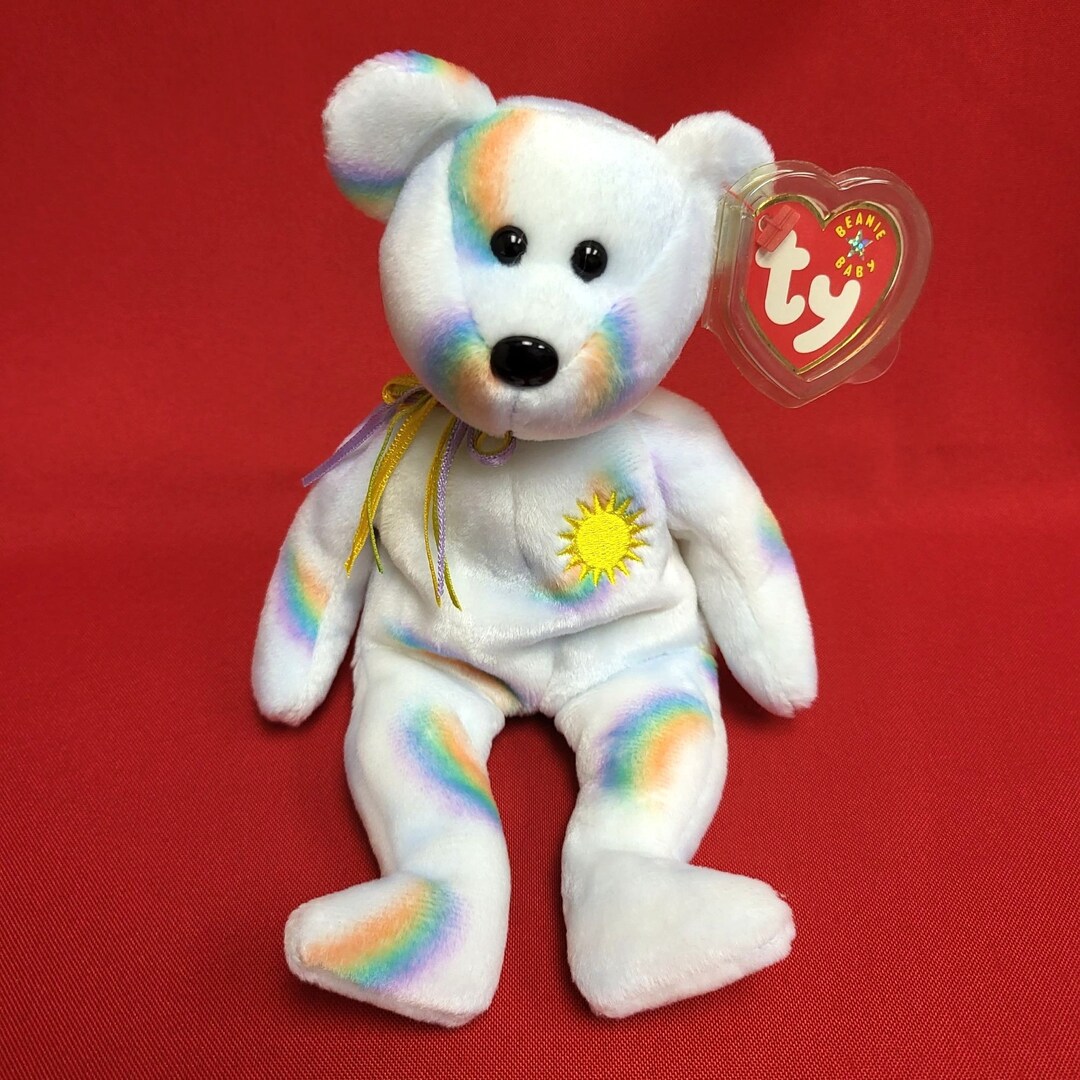 Cheery Rainbow Ty Beanie Babies Plush Stuffed Animal 2001 - Etsy