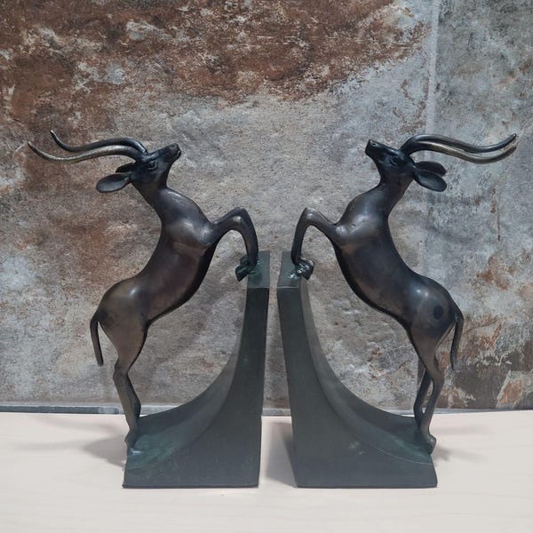 Brass Bookends - Etsy Ireland
