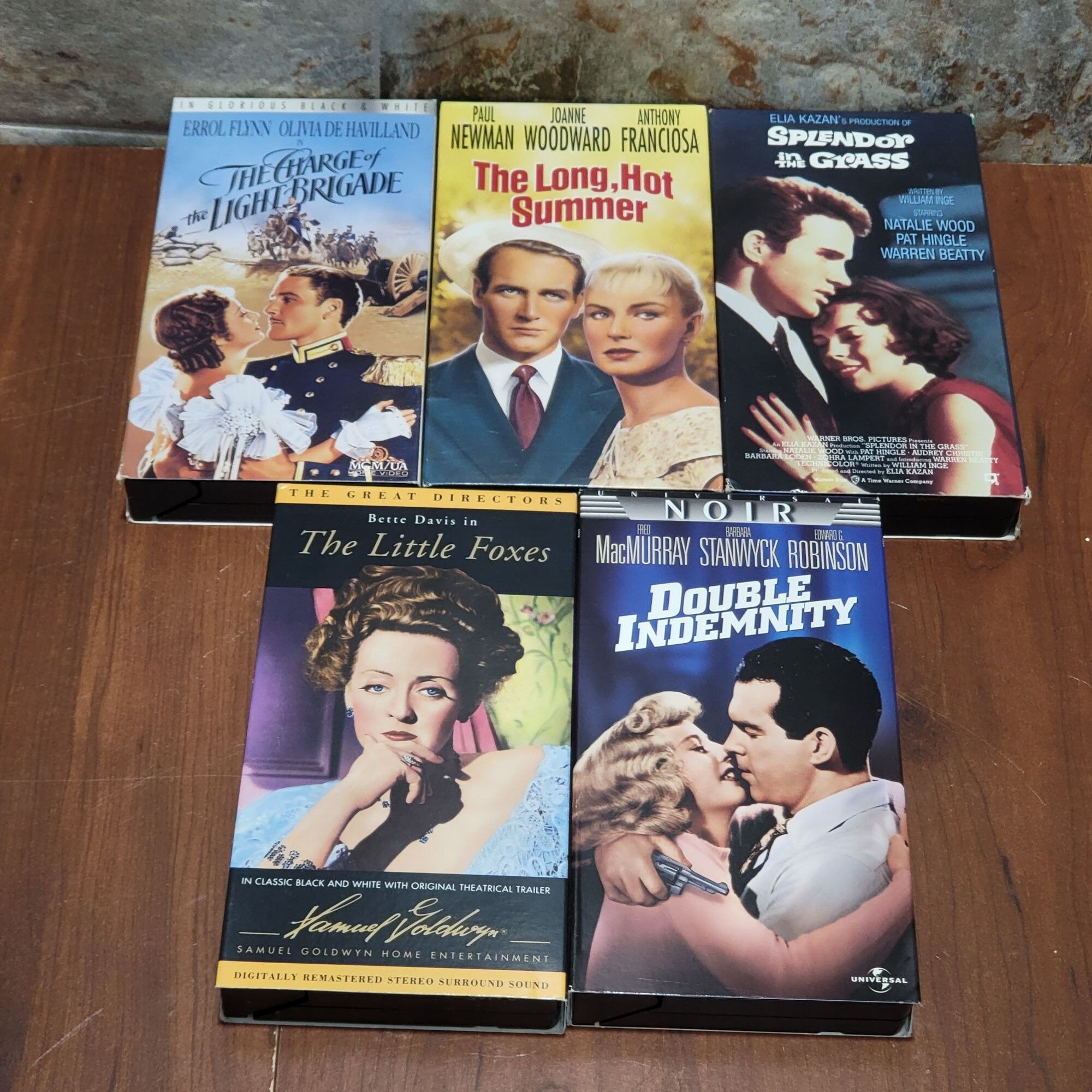 Vintage Classic Movies on VHS Lot of 5 Tested - Etsy