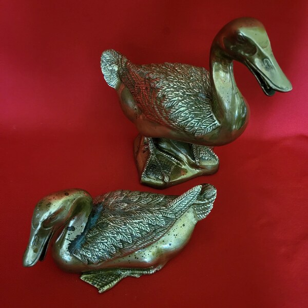 Solid Brass Ducks - Etsy
