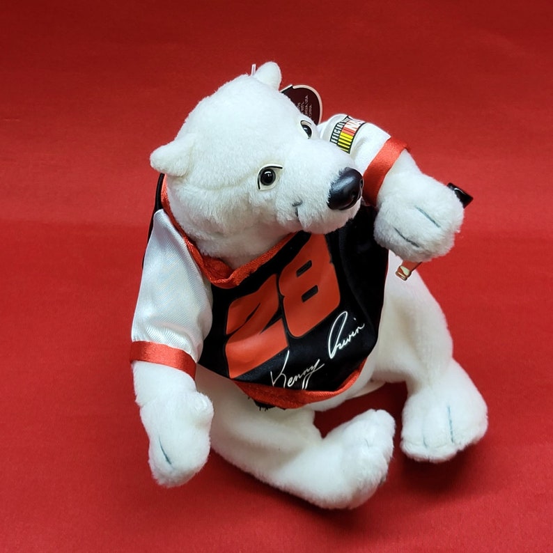 Coca Cola Bean Bag Plush Nascar Driver Kenny Irvin 1999 - Etsy