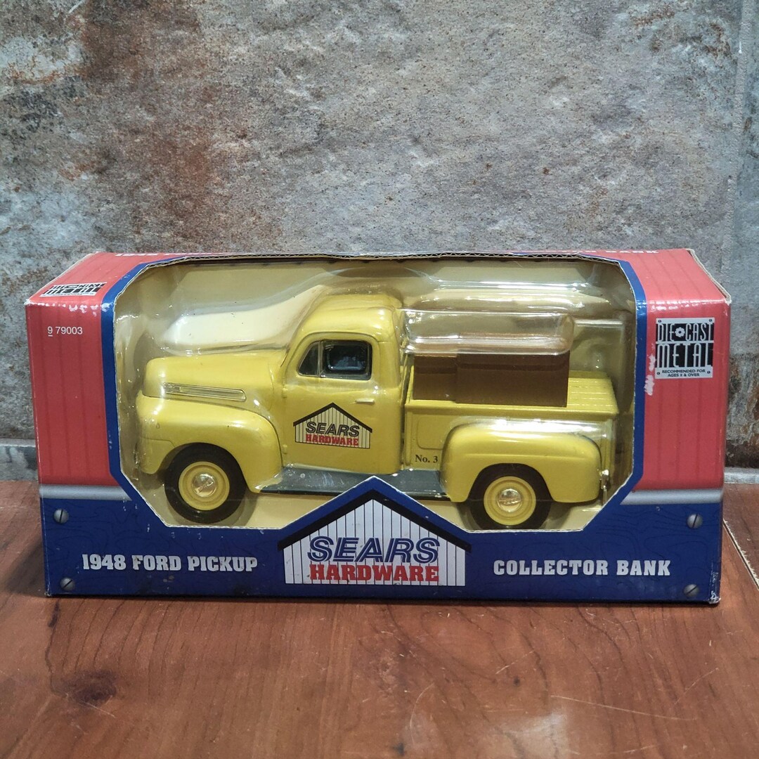 Vintage Sears Hardware 1948 Fork Pickup Diecast Metal Collector Bank - Etsy