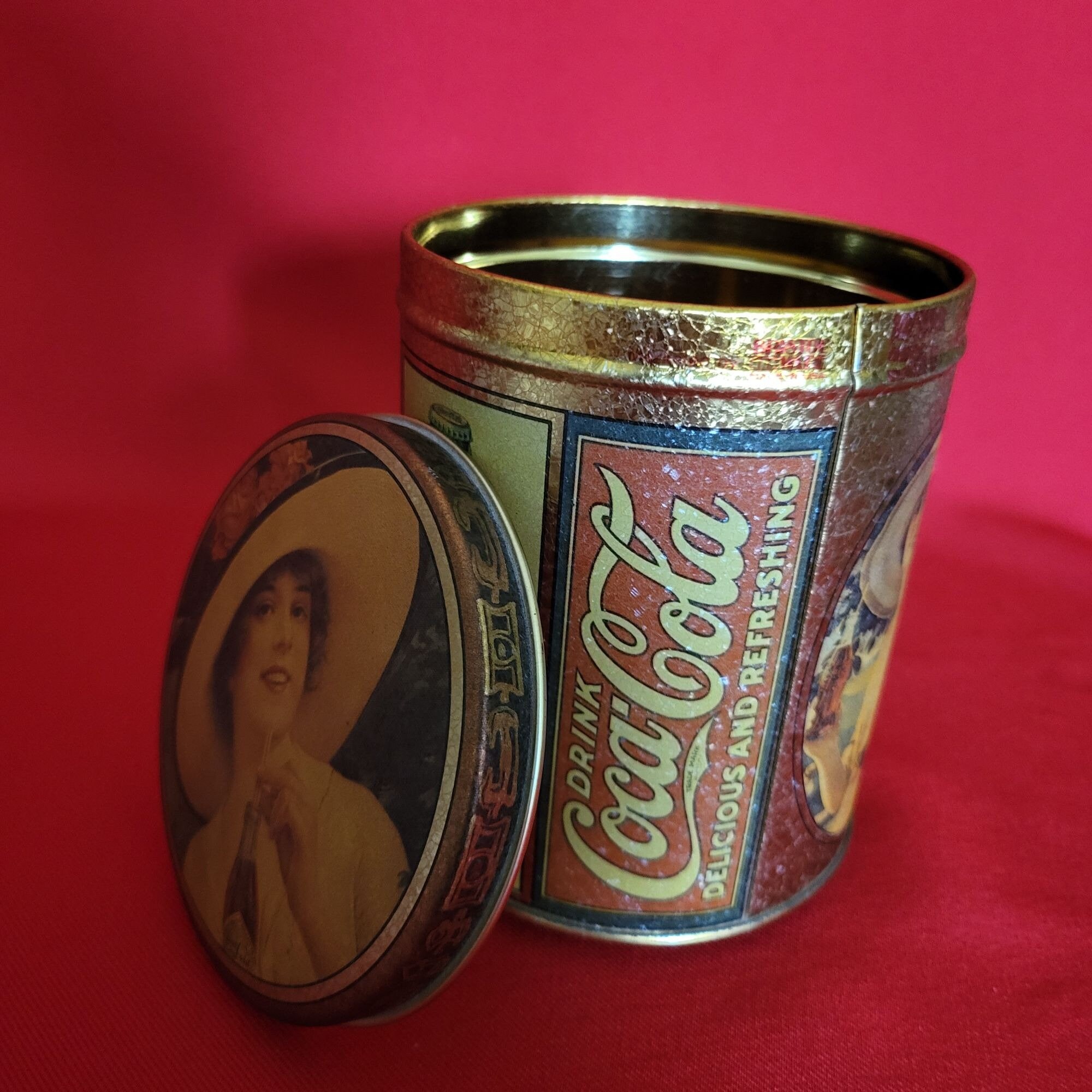 Vintage Coca Cola Tin Can Music Box Plays My Favorite Things - Etsy