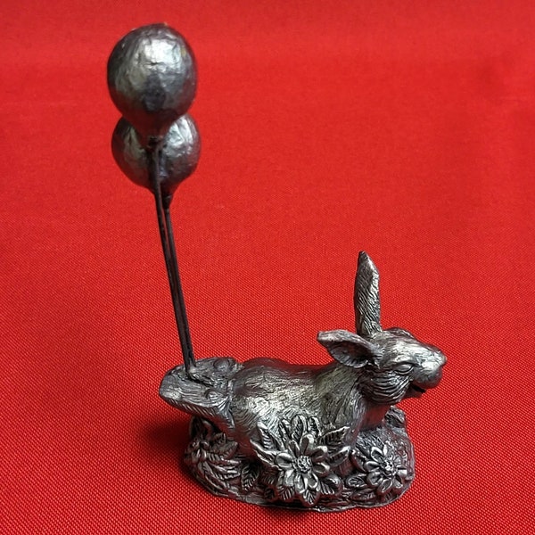 Pewter Rabbit - Etsy UK