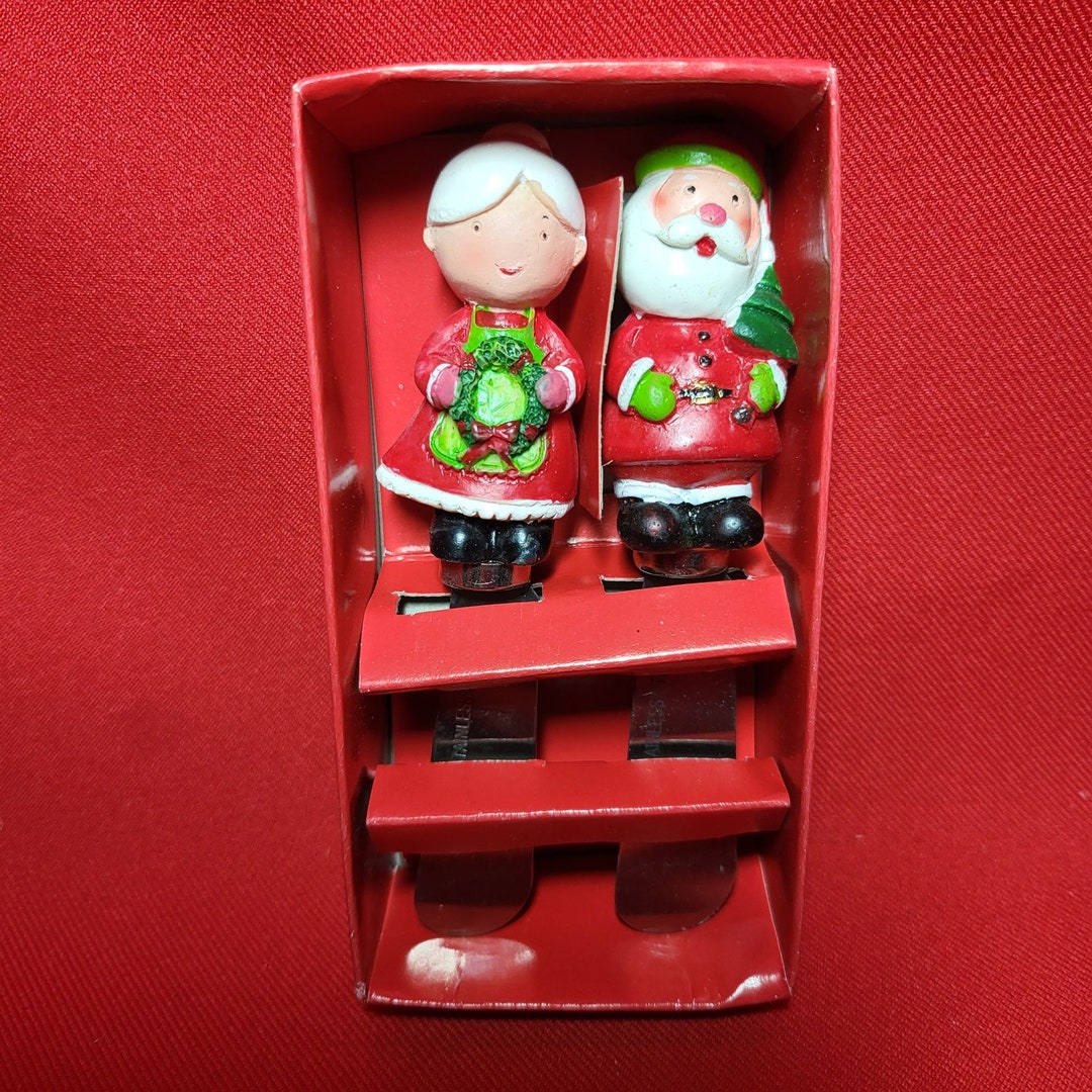 Christmas Spreader Santa and Mrs Claus Stainless Steel 2 Pack - Etsy