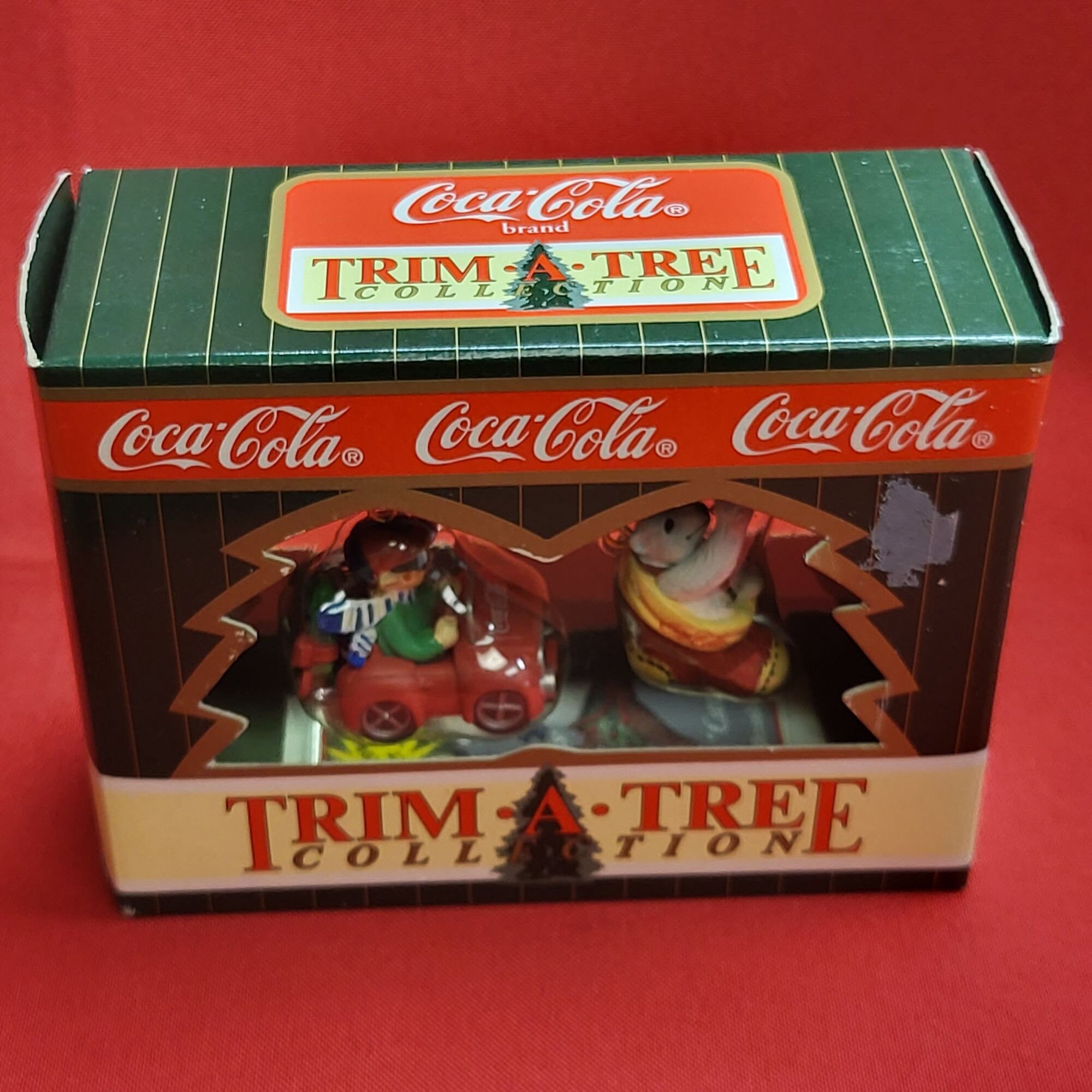 Coca Cola Polar Bear & Elf Cavanagh Trim A Tree Collection - Etsy