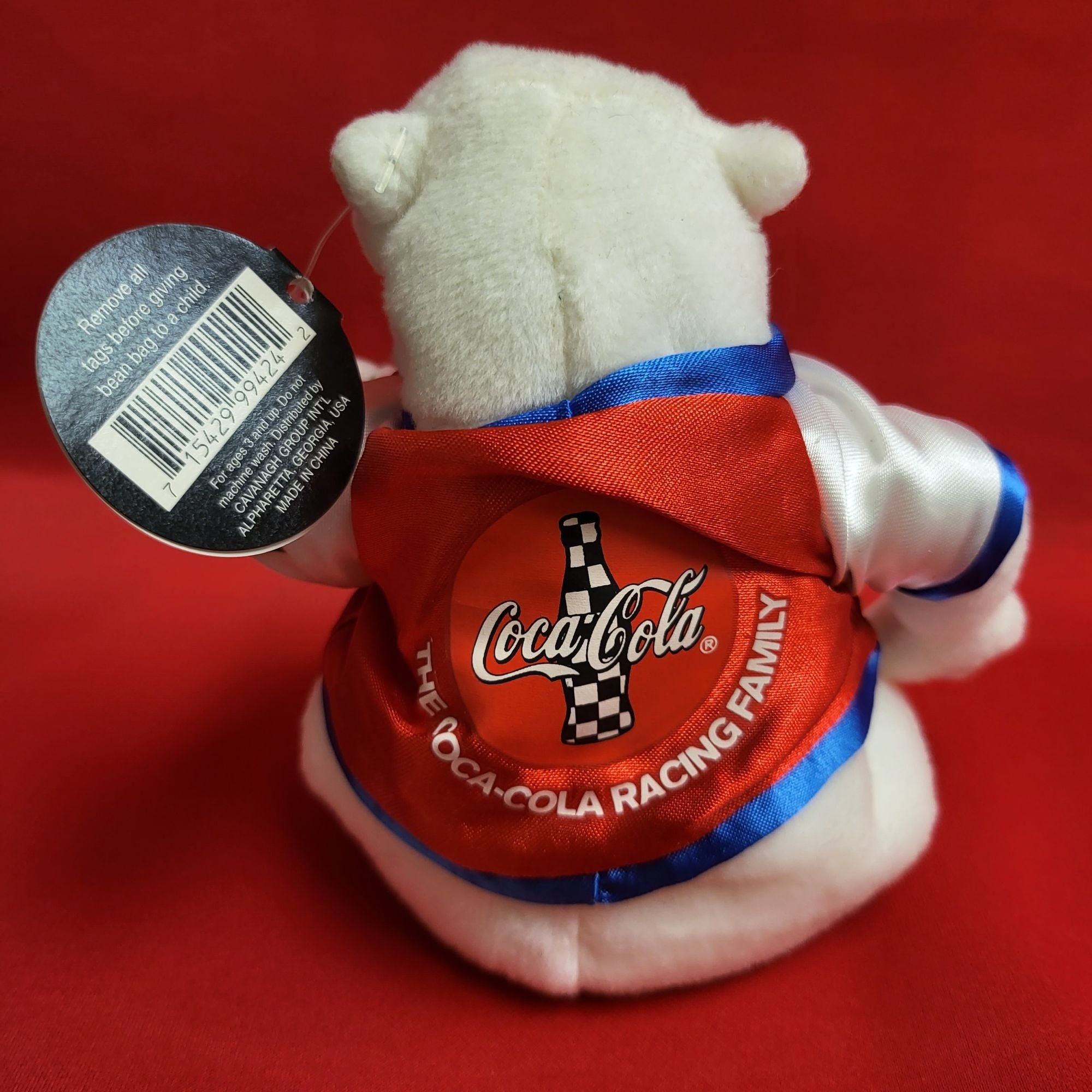 Coca Cola Racing Family Nascar Plush Bear Dale Jarrett 1999 - Etsy